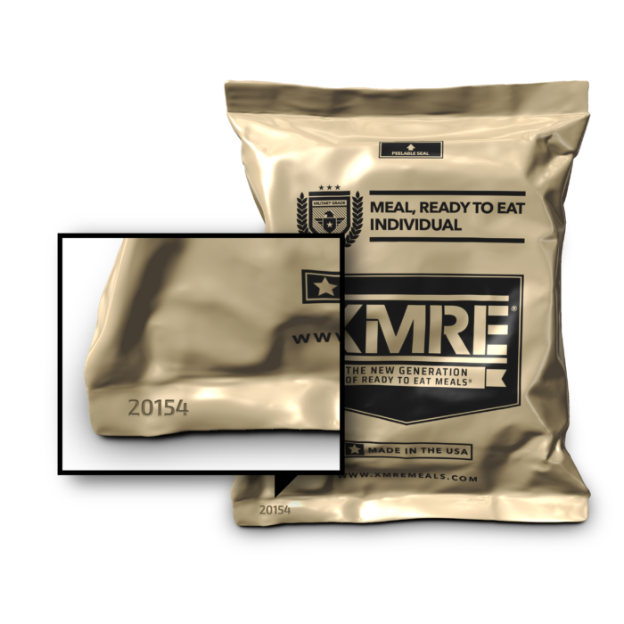 XMRE 1300XT – CASE OF 12 FRH – 12 MENU - Campfire Survival Store